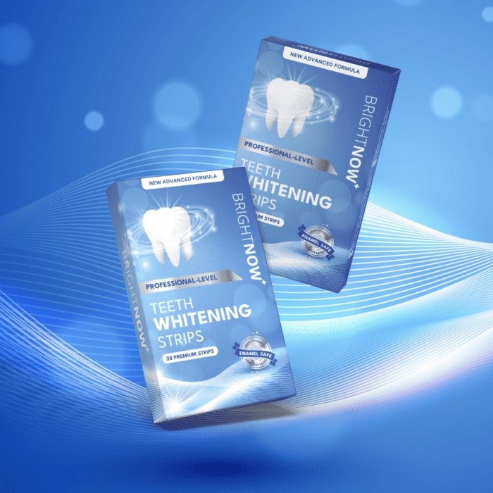 BrightNow – Profesjonelle tannblekingstrips
