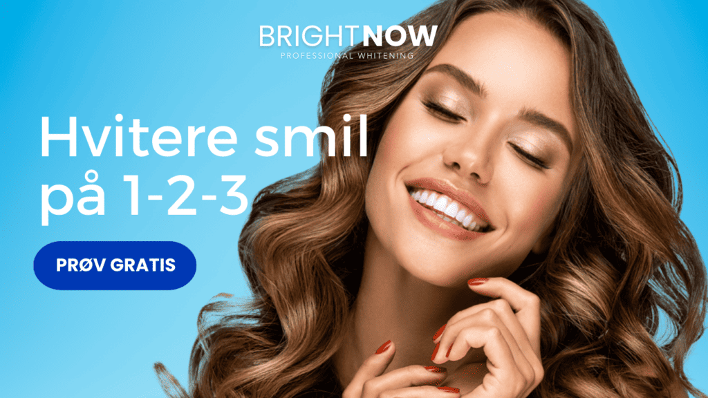 BrightNow – Profesjonelle tannblekingstrips